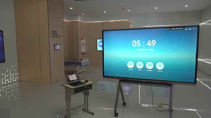 Interactive Electronic LCD 4K 55-98 Inch Smart Board 20/40 Point Touch ...