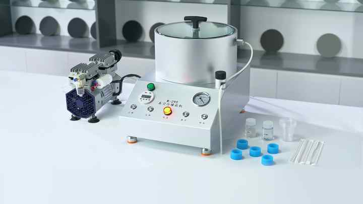 Aiqiric W-290 New Metallographic Sample Multi-station Vacuum Cold Inlay ...