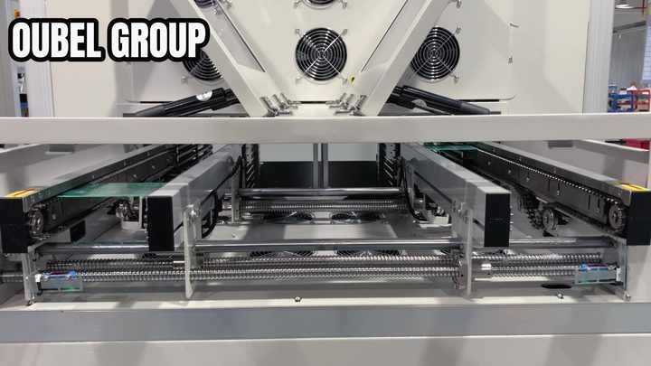 Dual Rails PCBA Cache Buffer Machine SMT NG Buffer Conveyor With Dust ...