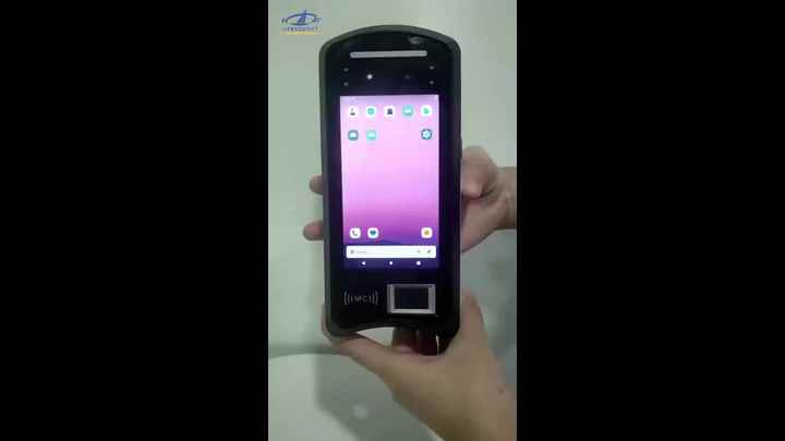 HFSecurity X05 AI Face Recognition Camera Biometric NFC Fingerprint Security Time Attendance ...