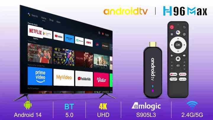 2026 H96 MAX 4K Streaming Smarter OTT Wifi 6 Internet TV Box Google ...