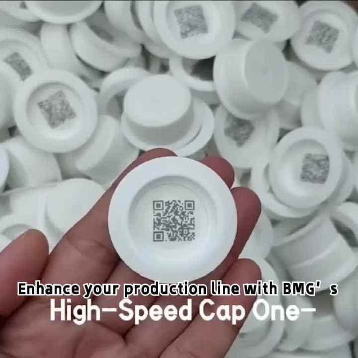 CE Certified UV Laser Coder for Plastic Bottle Caps | Auto Feeding ...
