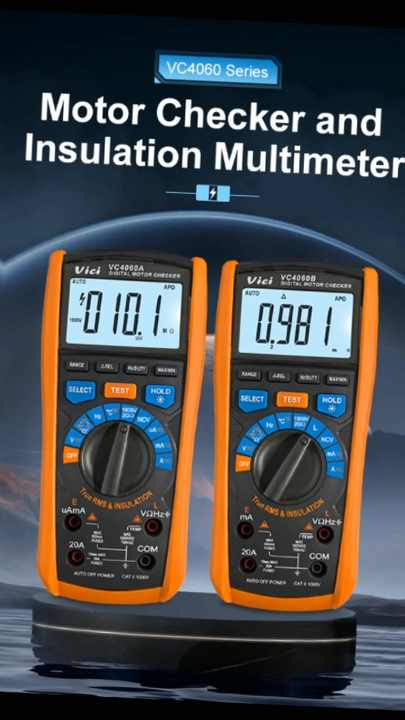 2024 Vici VC4060B Handheld Megohmmeter for New Energy Auto Repair