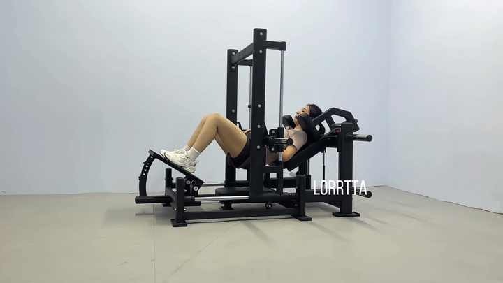 Hot Selling 3D Glute Bridge Machine Newly Designed Plate Loaded Hip ...