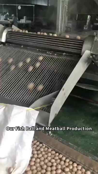 Industrial Fish Ball Meatball Making Machines Production Line Meatball ...