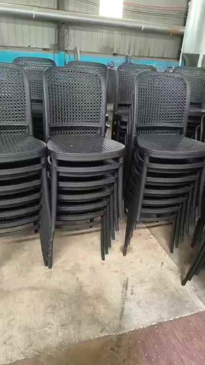 Outdoor Garden Stackable Simple Design Stacking Round Back Events ...