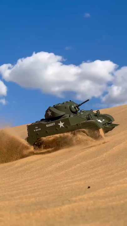 360degree Turret Rotation Usarmy M5A1 Stuart Light Tank
