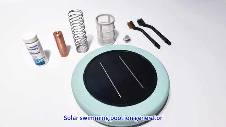 Portable Solar Energy Saving Swimming Pool Cleaner Automatic Chlorine ...