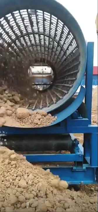 Customized Trommel Rotary Drum Screen Machine Trommel Scrubber Mining ...