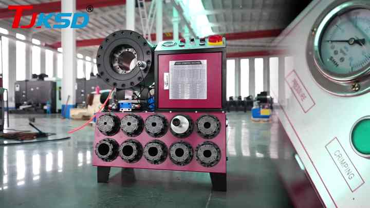 Hydraulic Crimping Machine Hose Clamping Machine Flexible Crimping ...