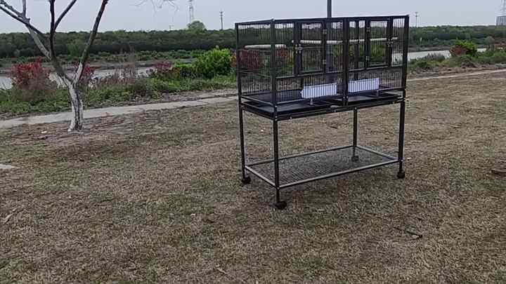 Three Layer Large Group Birdcage - Eco-Friendly & Durable