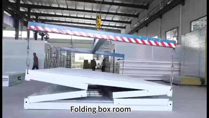 Double-Layer Foldable Steel & Sandwich Panel Modern Prefab Container ...