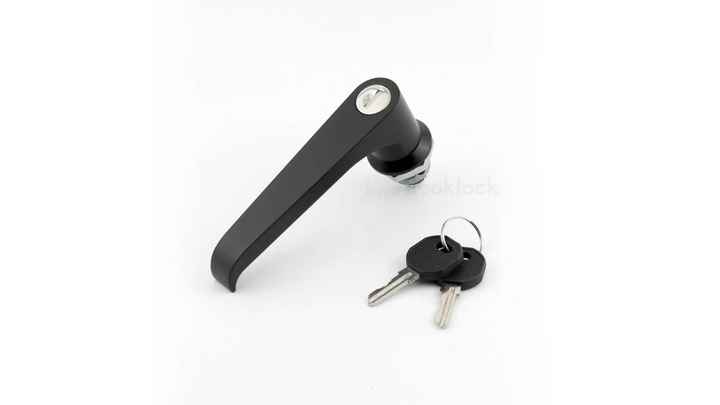 Zinc Alloy L Handle Cam Lock Industrial Cabinet Door Electrical Panel ...