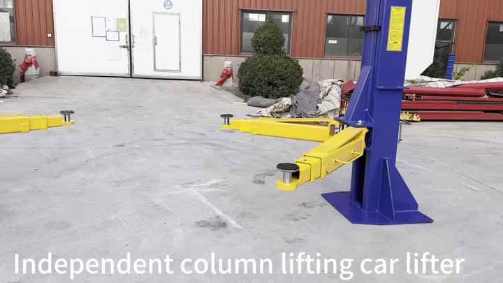 8 Tons of Lifting Capacity Electric Double Column Lift for House Truck ...