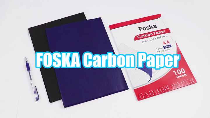 Foska High Performance Carbon Paper - Perfect for Drawing