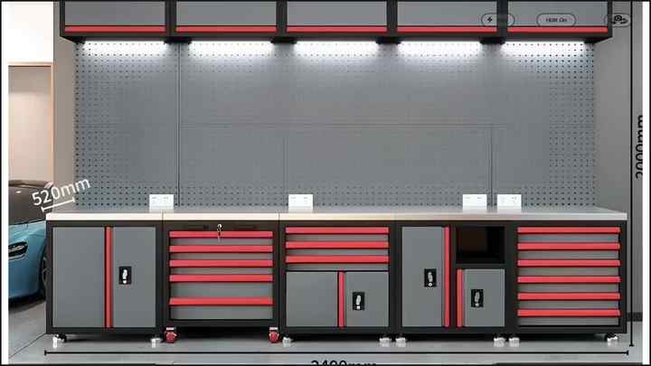 2025 New Customizable OEM Garage Storage Tool Cabinets for Efficient ...