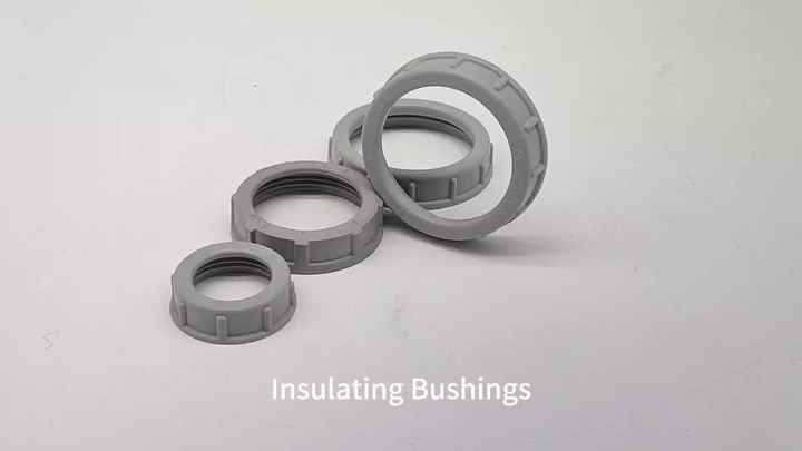 Thermoplastic Insulated Conduit Fittings PVC Threaded End Cap Conduit ...