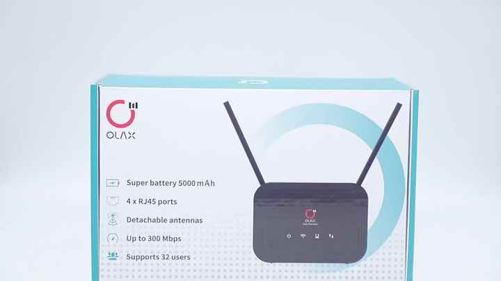OLAX AX8 PRO 4G Lte Cpe Router Wireless WiFi Router With Sim Card Slot ...