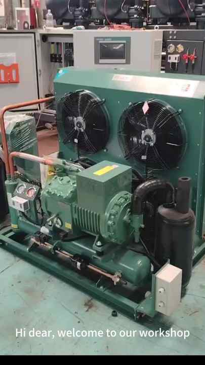 Open Type Refrigerating Compressor Unit Compressor Unit Freezer Unit ...