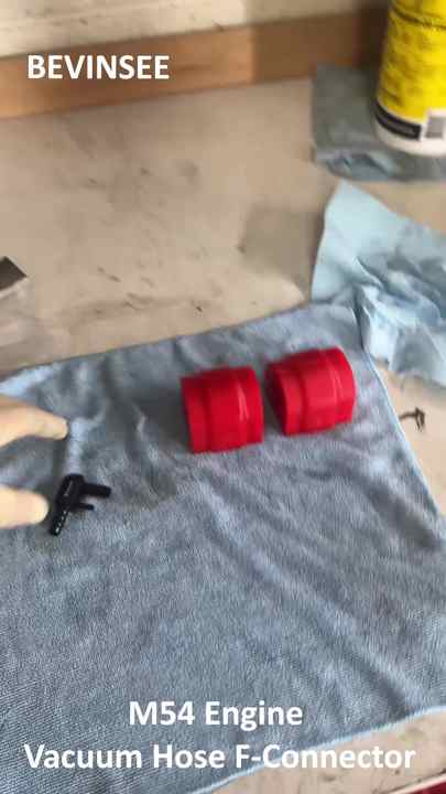 BEVINSEE E46 Intake Hose Connectors for BMW Engines