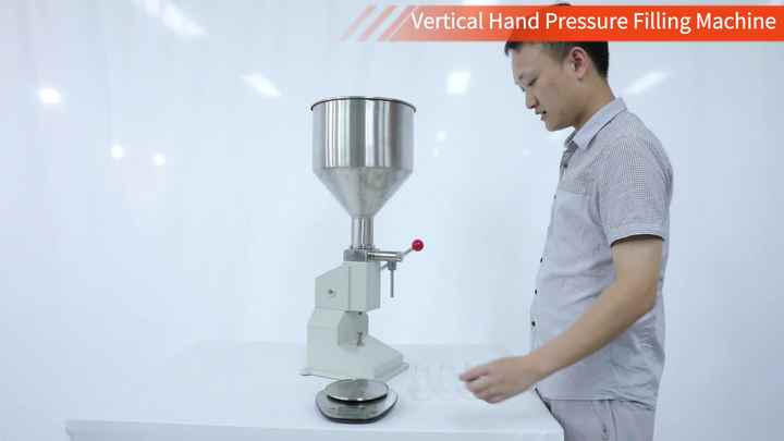 A03 Model Chemical Cosmetics Food Grade Hopper Paste Filling Machine ...