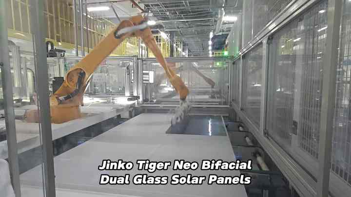 For Jinko Tiger Neo 625-650W Bifacial Solar Panels N-Type Photovoltaic ...