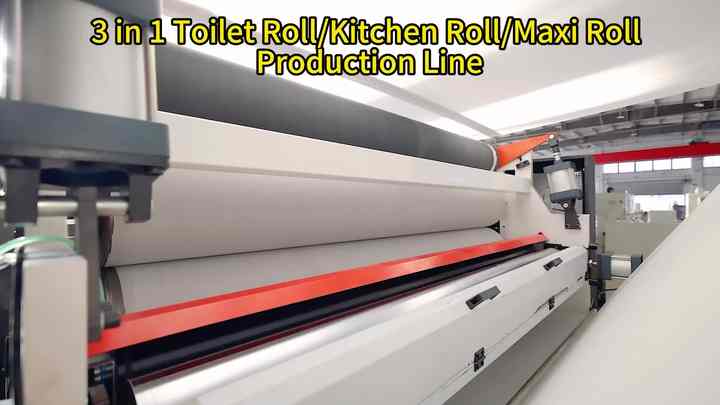 Complete Automatic Toilet Paper Bath Roll and Kitchen Towel ...