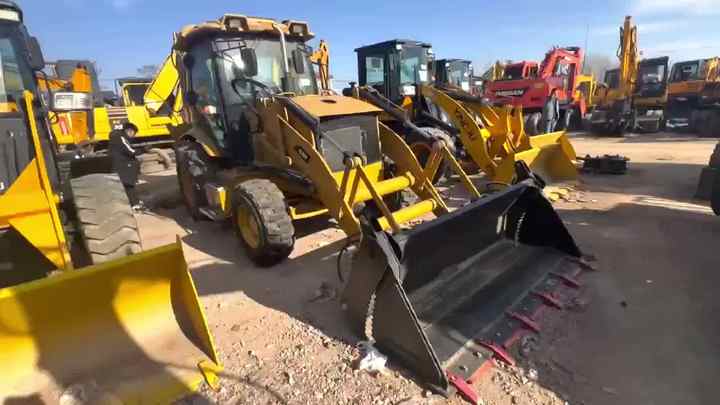 JCB Wheel Loader - High Efficiency 4x4 with Loader & Backhoe