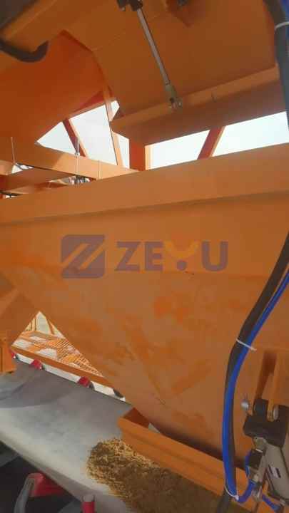 ZEYU Full-Automatic Dry Concrete Batching Plant Production Line HZS25 ...