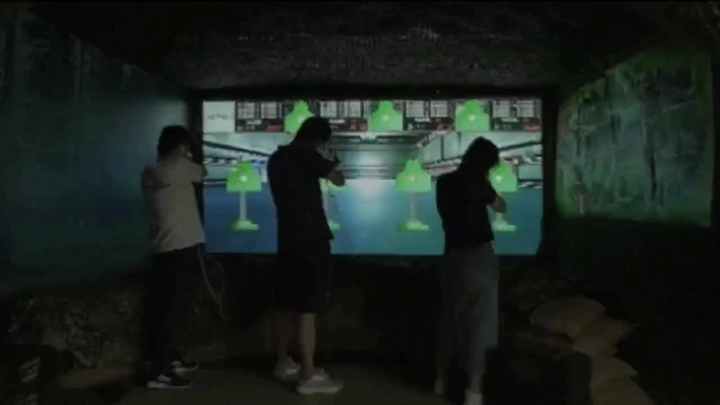 60fps Camera Virtual Shooting Simulator AR Interactive Games