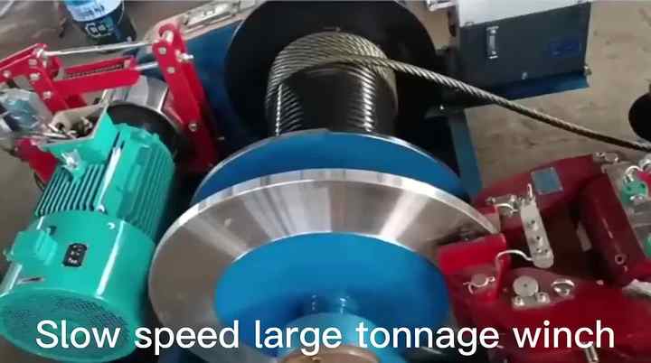 JM Model Electric Winch 0.5 Ton -20 Ton / Slow Speed 3ton Heavy Duty ...