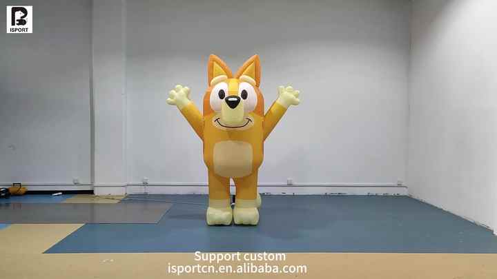 2.5m Interactive Inflatable Bingo From Bluey Photo-Worthy Cartoon Prop ...