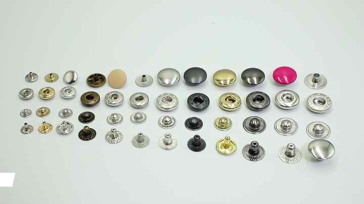 Wholesale 7mm Black Double Cap Rivet for Leather Bags Garment ...