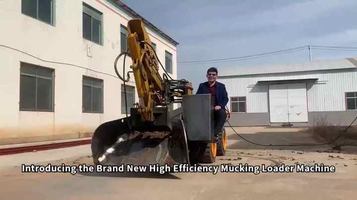 ZLINKTRIC Crawler Loader Hydraulic Rock Shovel System for Narrow ...
