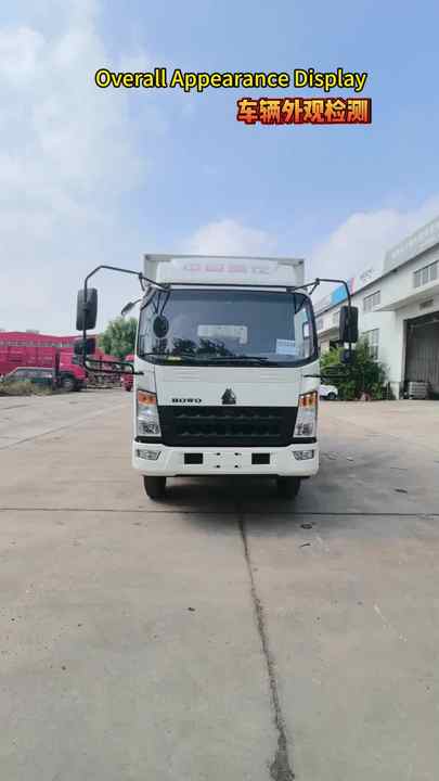 Sinotruk Howo 4x2 8TON Cargo Van Light Truck| Alibaba.com
