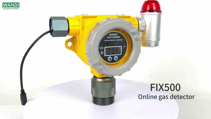 Industrial Use Leak Monitor 0-50ppm 0-100ppm Fixed Online Nh3 Ammonia ...