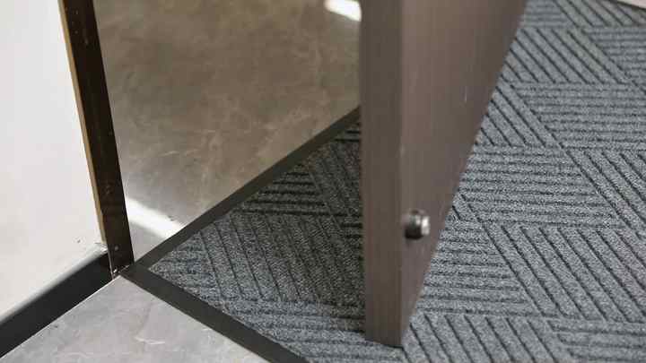 Custom Heavy Duty 10MM Thick Welcome Rug Commercial Entrance Mat for ...