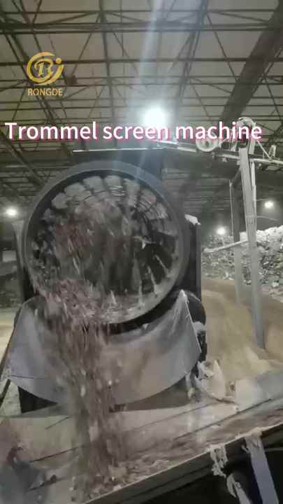 Rotary Sand Screening Machine: Mobile Electric Sifter with Vibrating ...