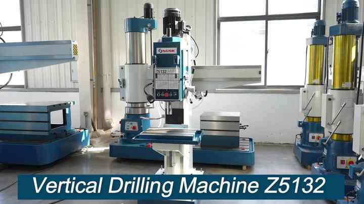 High Efficiency Square Column 220V Motor Pillar Drilling Machine Z5180 ...
