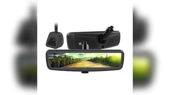 13.3inch Dual-recording Camera Universal Mirror Feature Android Monitor ...