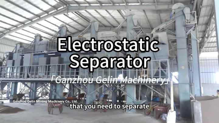 Laboratory Electrostatic Separator Machine Electric Motor Separator ...