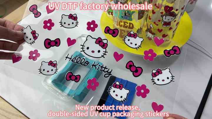 Logo Sticker Dtf Cup Wraps Popular Logo Label Private Customize ...