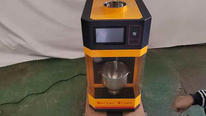 Electric 5L Laboratory Mixer for Mortar and Cement, Cement Mortar Mixer ...