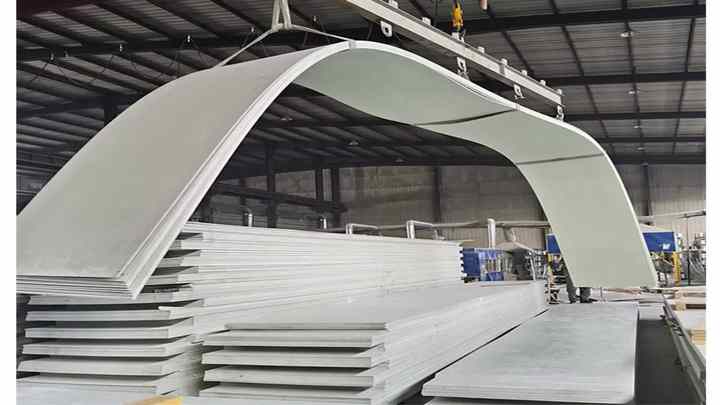 10mm Thick Fiberglass Structural FRP Tile Panels for Kitchen