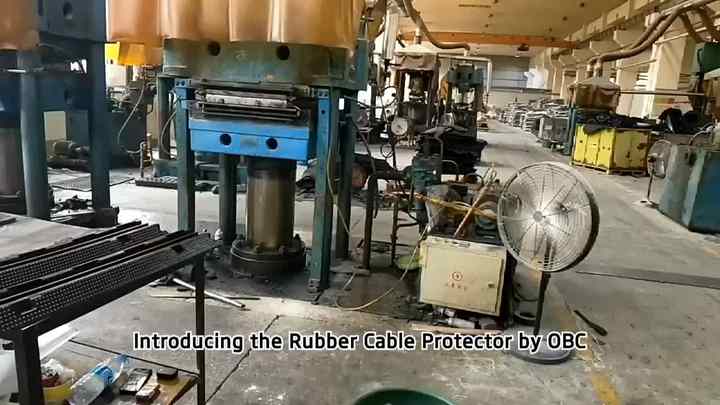 Durable Cable Protectors - OBC Rubber Ramps for Safety