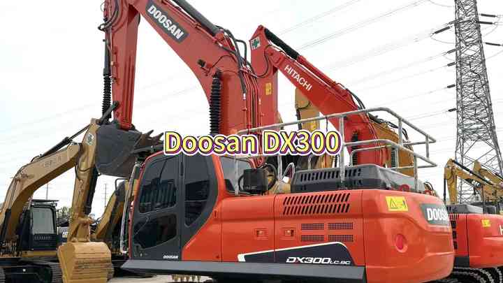 Doosan DX300 Excavator - High Efficiency & Reliable Performance