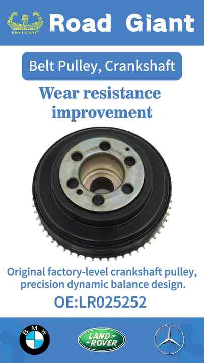 High Quality OEM306DT 3.0L Diesel Crankshaft Pulley for Land Rover Velar