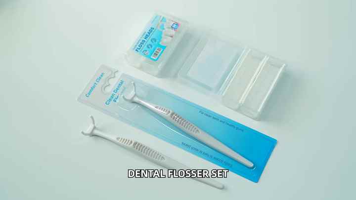 Waxed Dental Floss Picks Disposable for Braces Teeth Cleaning Gentle on ...