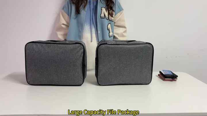 2025 Waterproof Document Organizer Travel File Storage Passport Bag ...