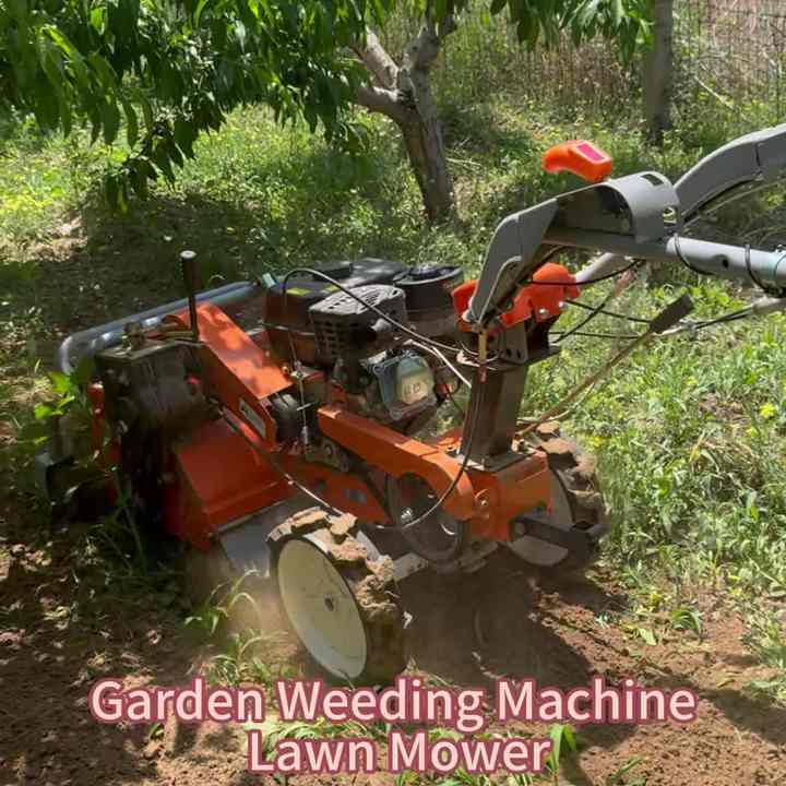 Weed Cutting Machine Wheel Grass Trimmer diesel Weed Cutting Machine ...
